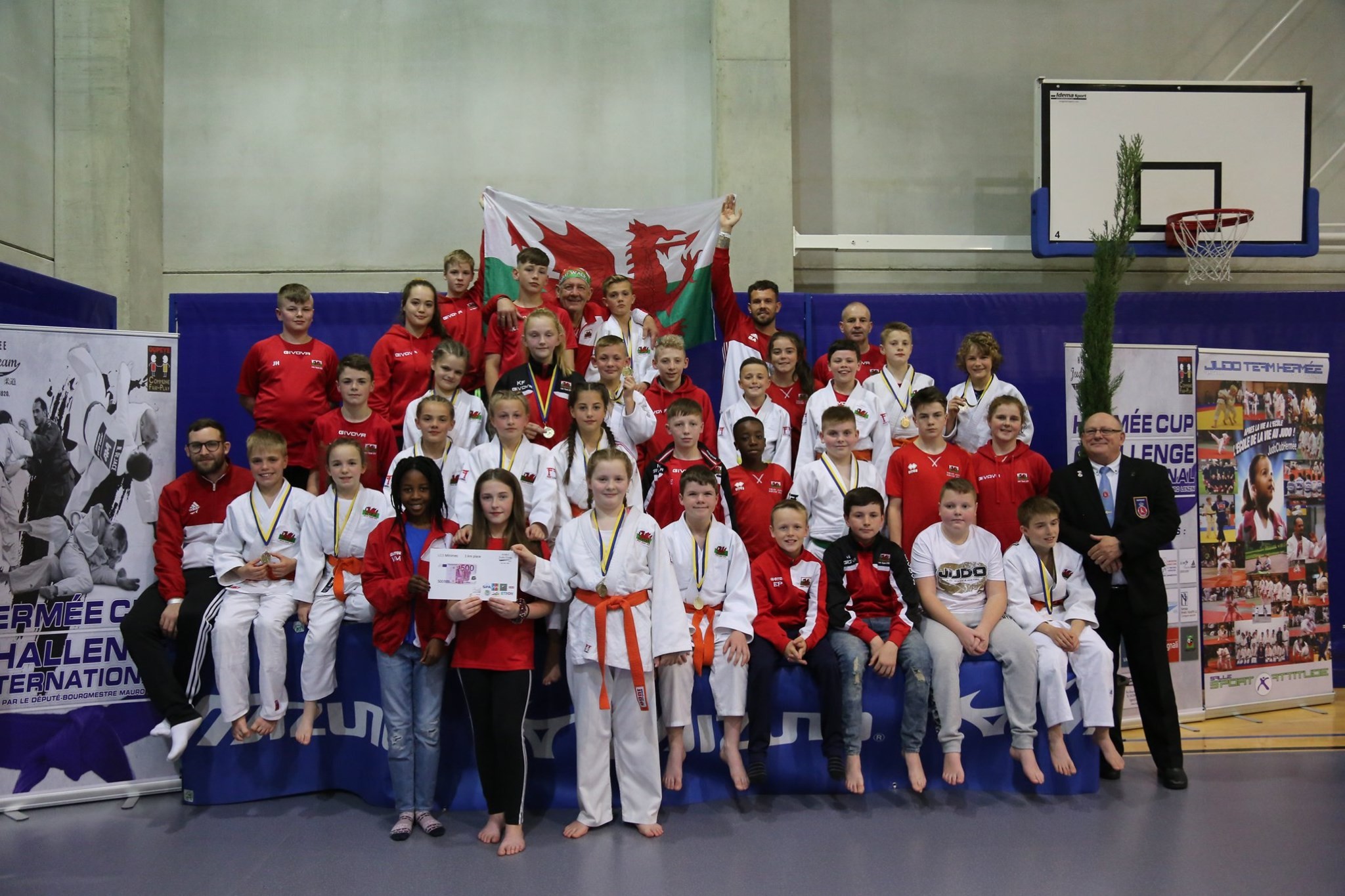 Wales top the medal table in Belgium / IJF.org