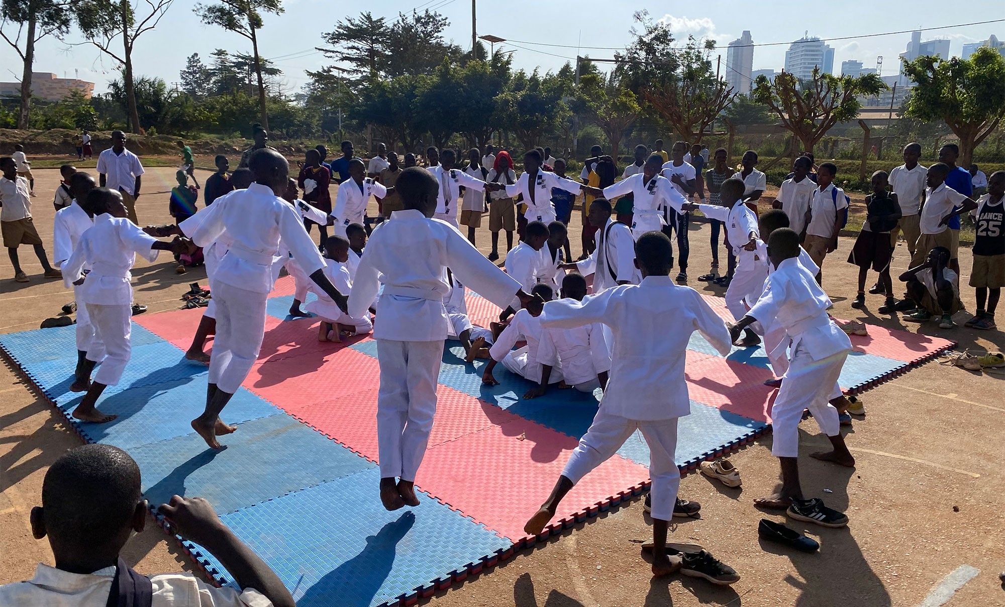 Judo in Schools in Uganda is Developing / IJF.org