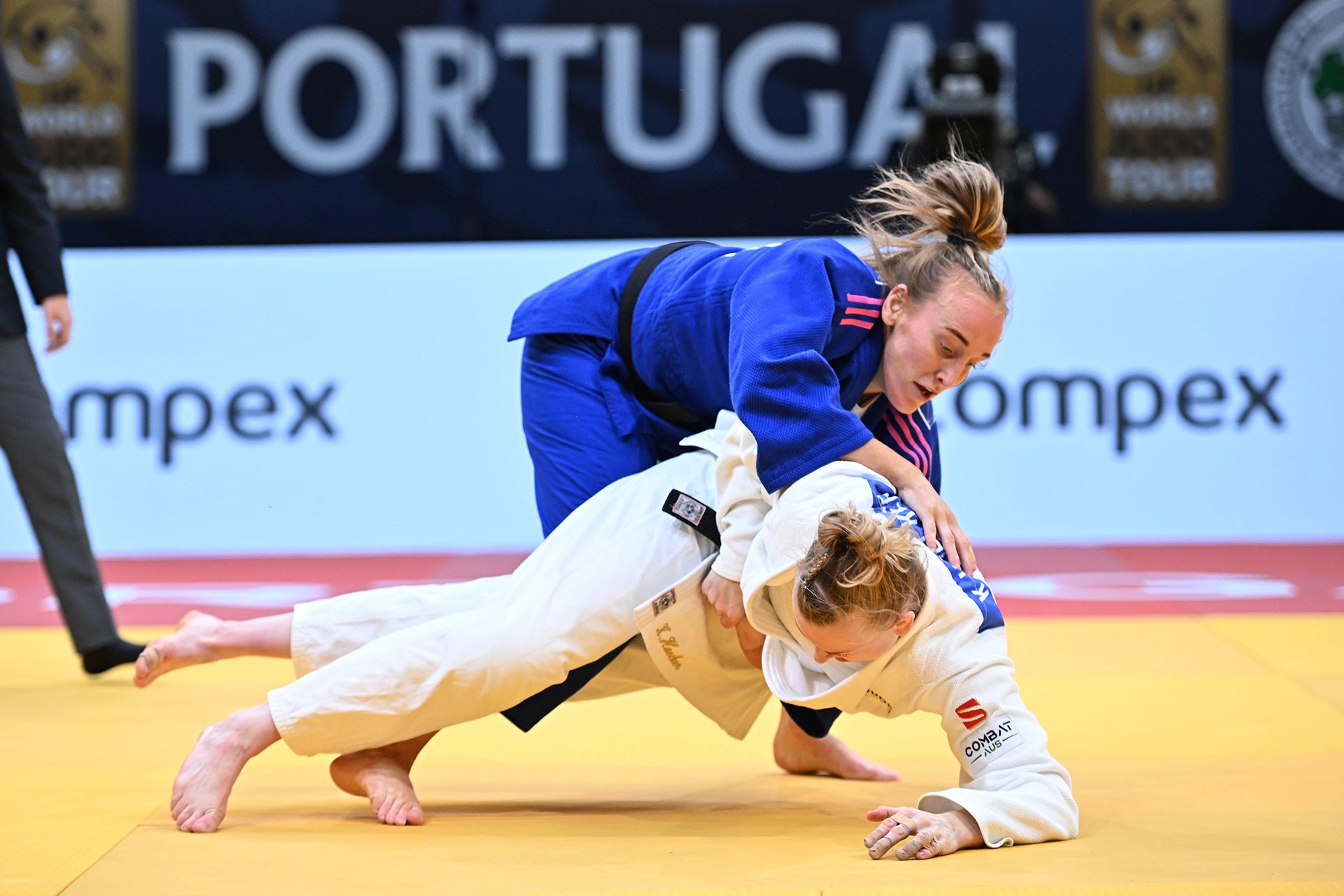 -63kg: Renshall Proves That It Is Never Finished / IJF.org