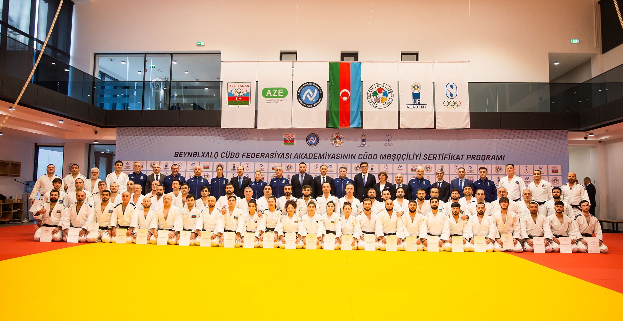 Azerbaijani Coaches Complete the IJF Academy Judo Coach Certification ...