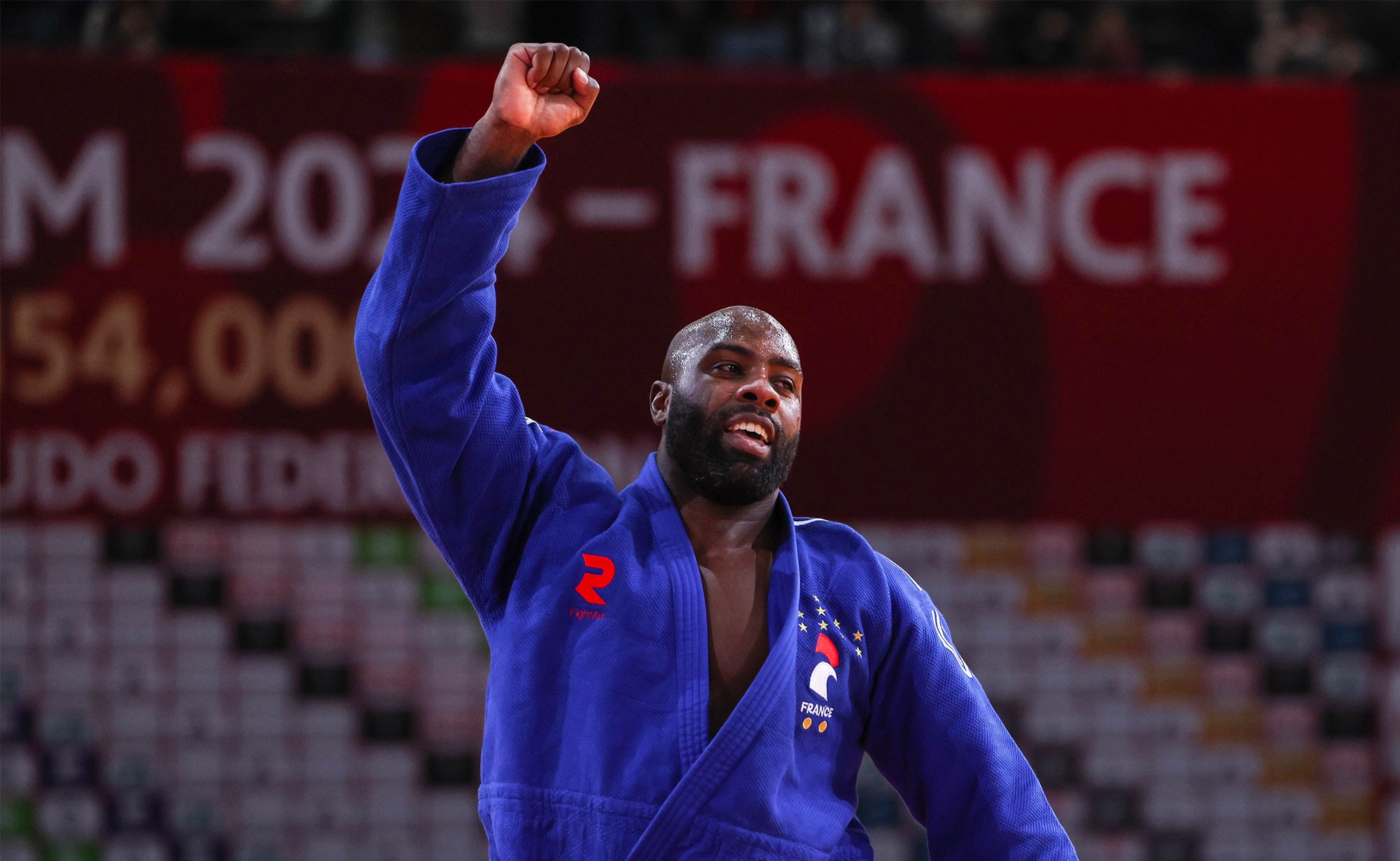 +100kg: Teddy Riner Sets a New Record with 8 Victories in Paris / IJF.org