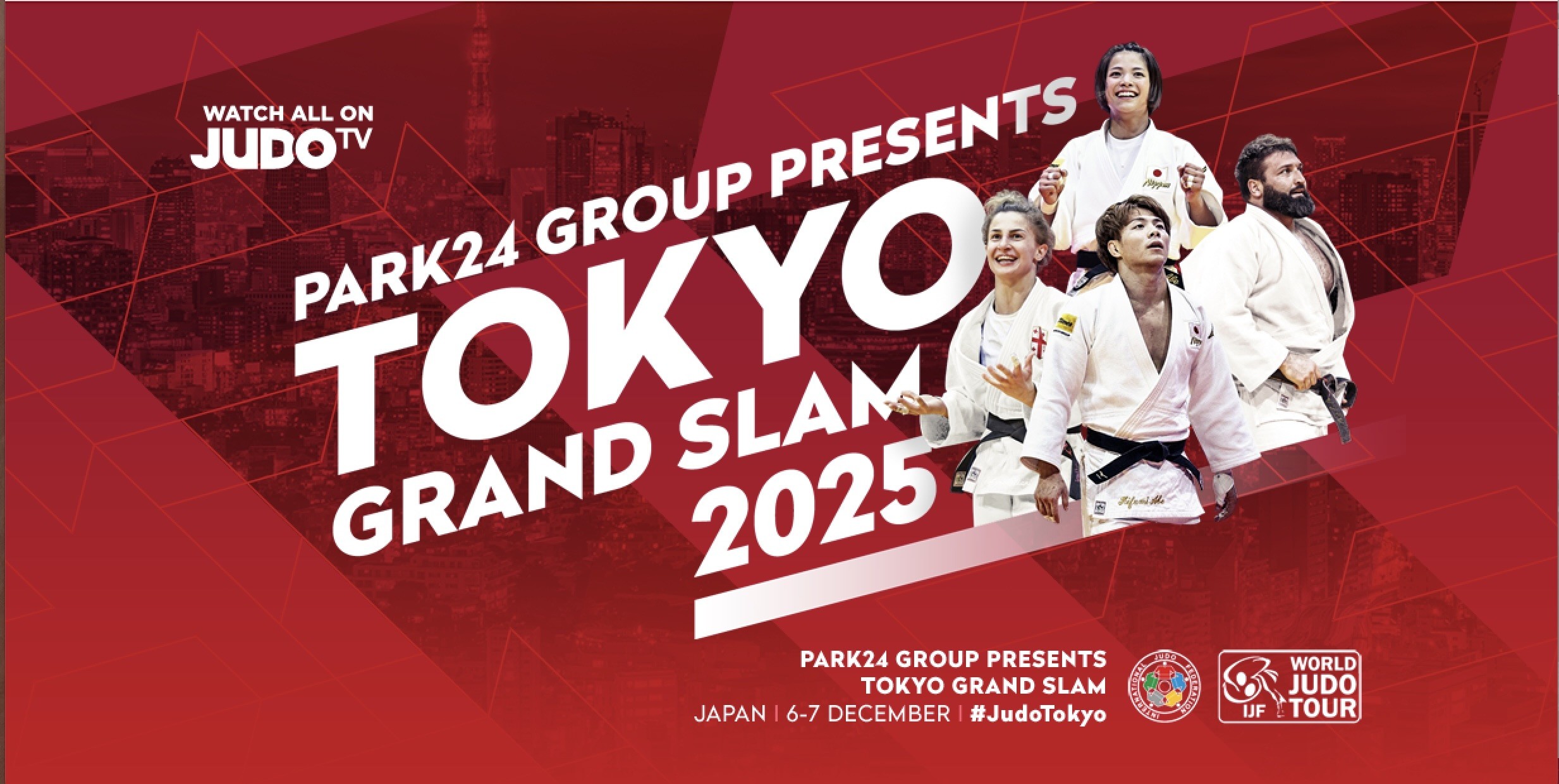 Park24 Group Presents the Tokyo Grand Slam 2025 Perfectly / IJF.org